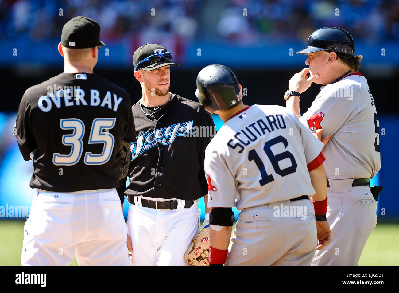 July 10, 2010 - Toronto, Ontario, Canada - 10 July 2010: Blue Jays ...