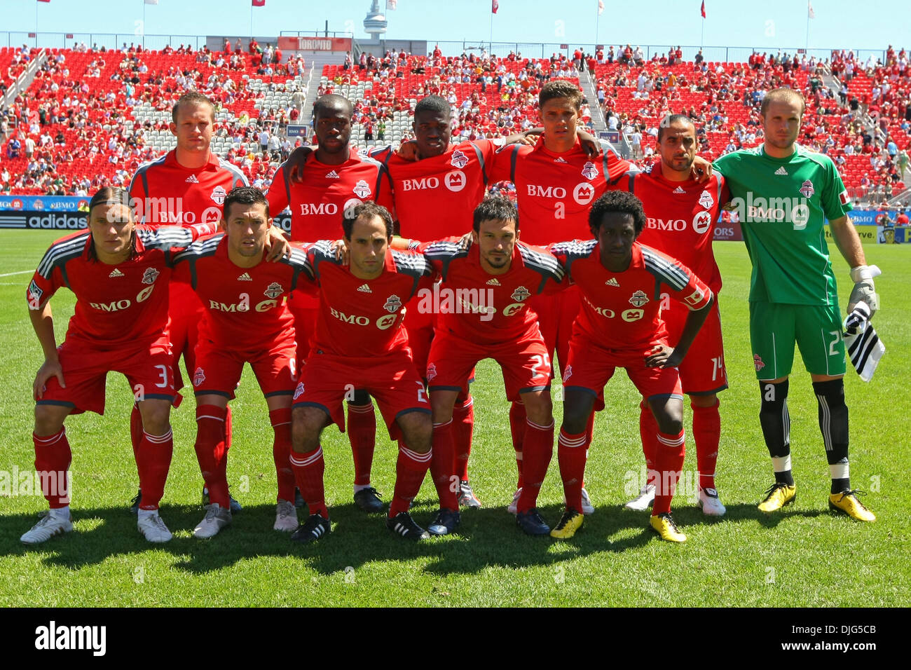 Toronto FC takes on Colorado Rapids at BMO Field in Toronto, Ontario. Toronto defeated Colorado ...