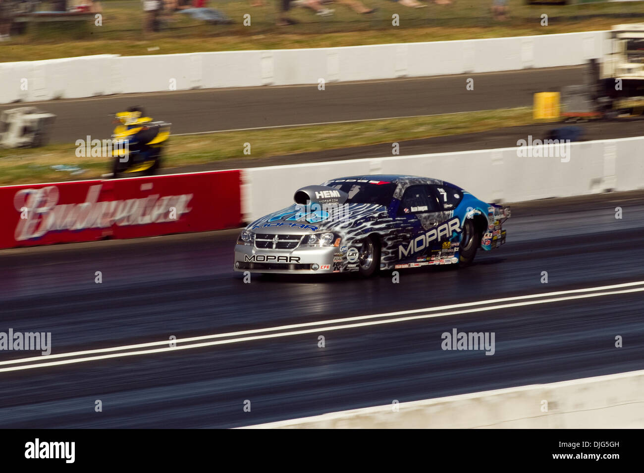 July 10th 2010, Allen Johnson in the Mopar/J&J racing Avenger competes ...