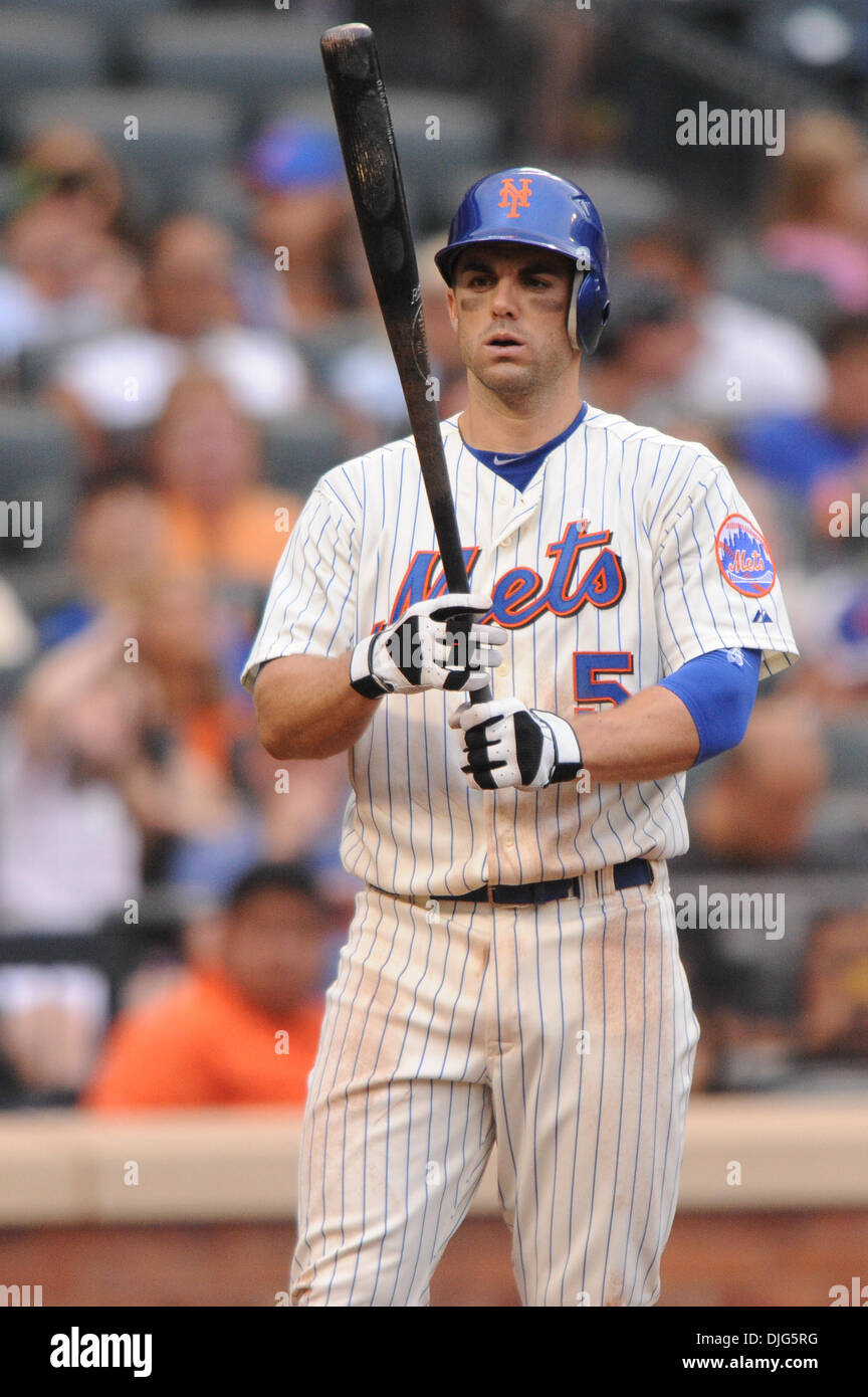10 July, 2010: New York Mets third baseman David Wright (5) bats during ...