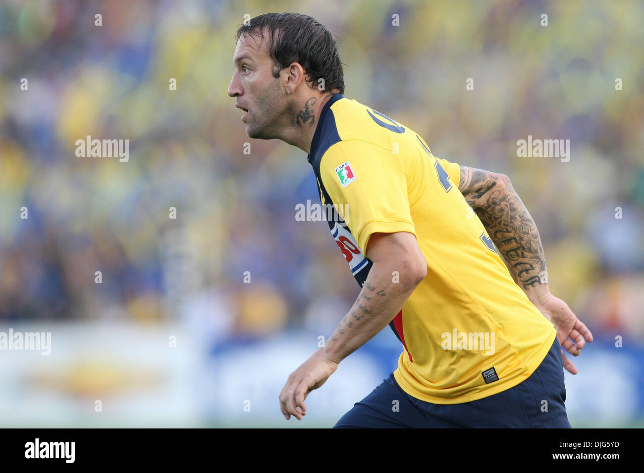 10 July 2010: Club America F #30 Matias Vuoso in action during the Club ...
