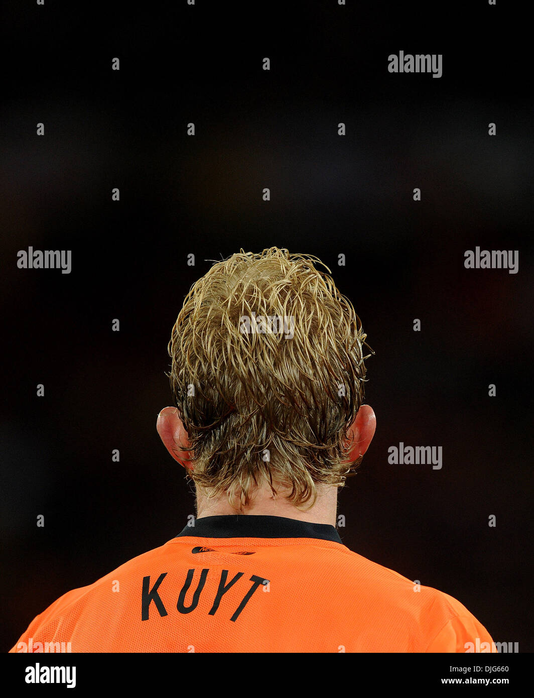 July 11, 2010 - Johannesburg, South Africa - Dirk Kuyt of Netherlands ...