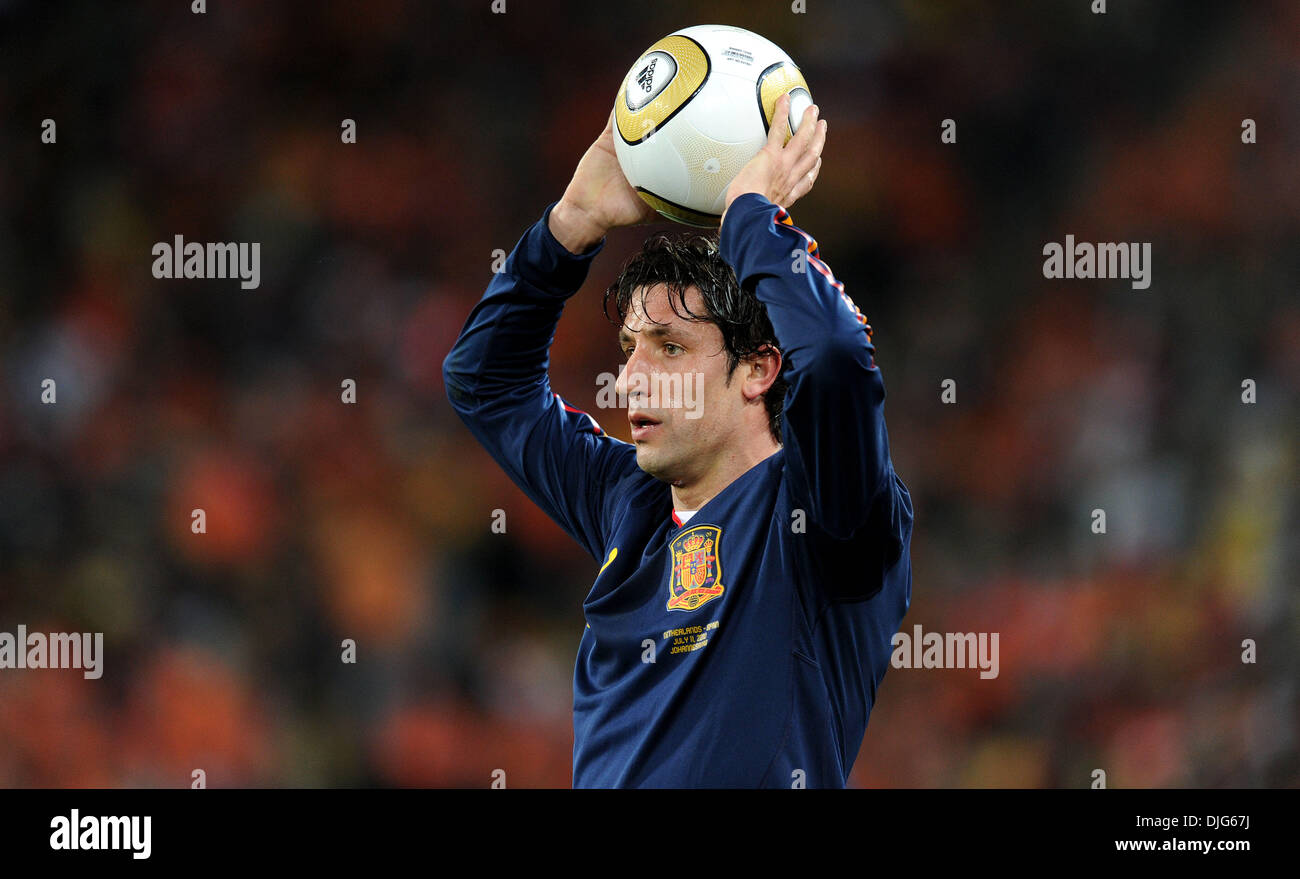 July 11, 2010 - Johannesburg, South Africa - Joan Capdevila of Spain is ...