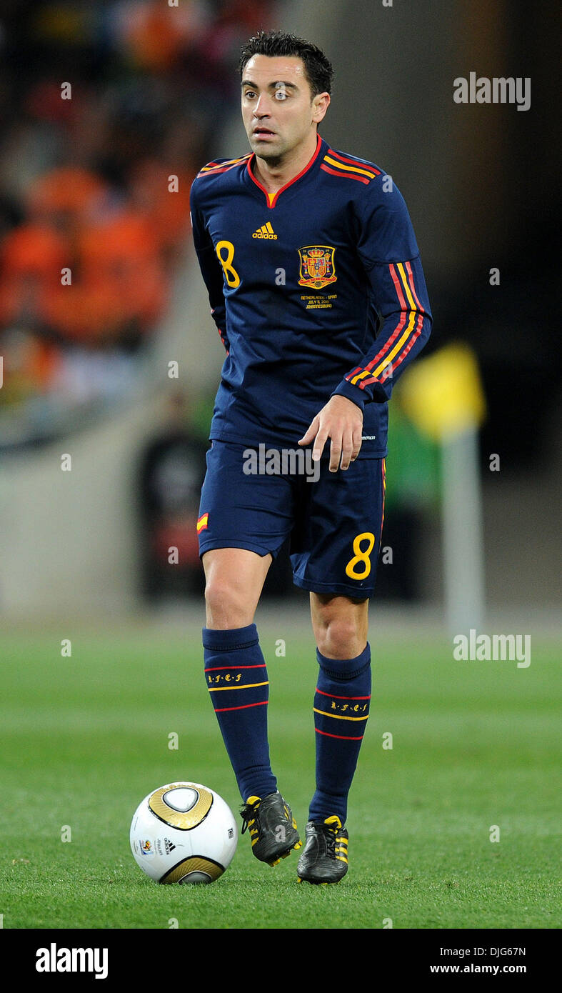 2010 spain world cup xavi hi-res stock photography and images - Alamy