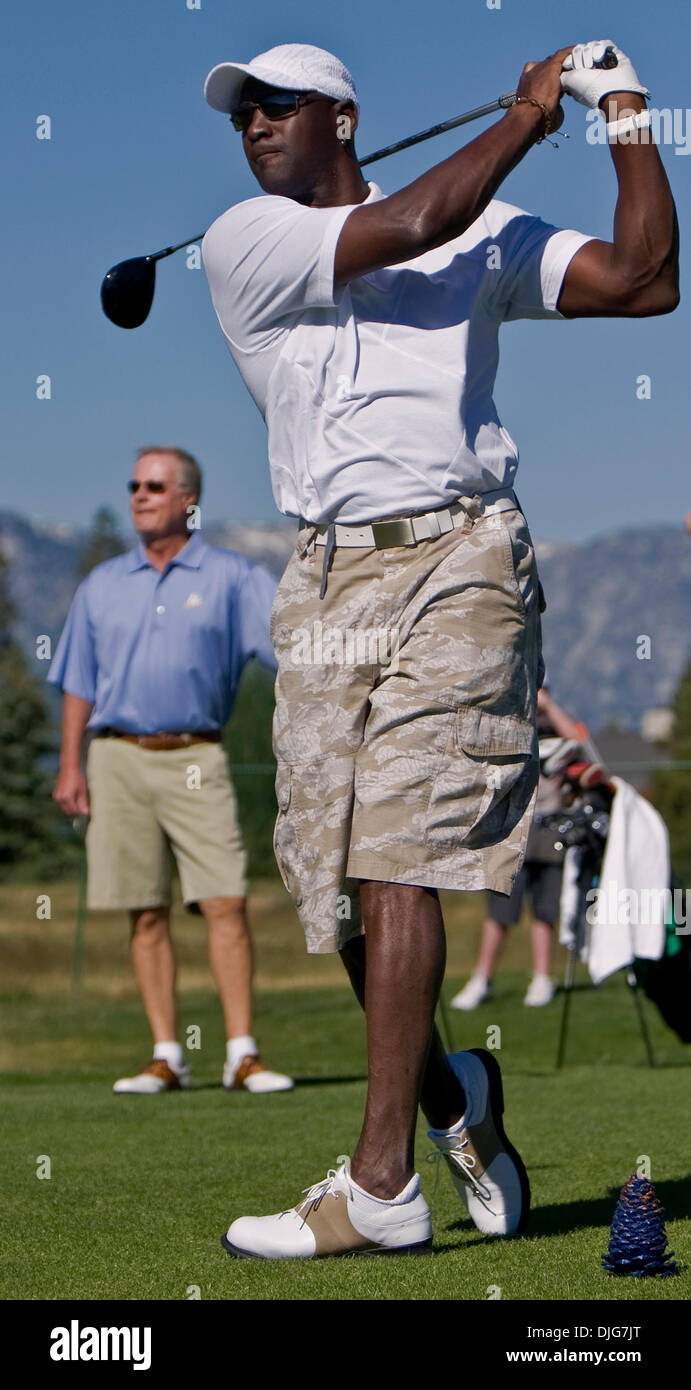 July 14, 2010 - Stateline, Nevada, USA - MICHAEL JORDAN during a ...
