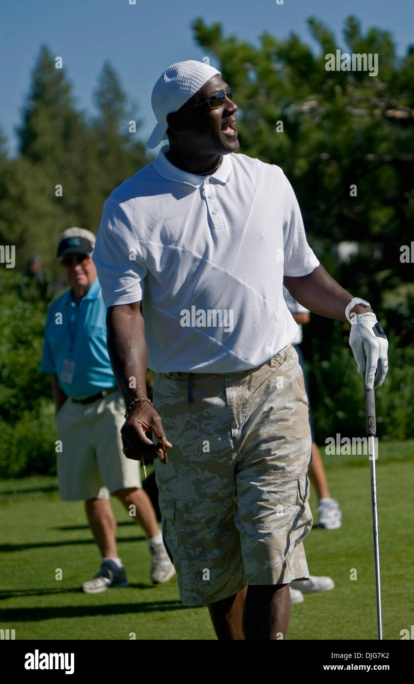 July 14, 2010 - Stateline, Nevada, USA - MICHAEL JORDAN during a ...