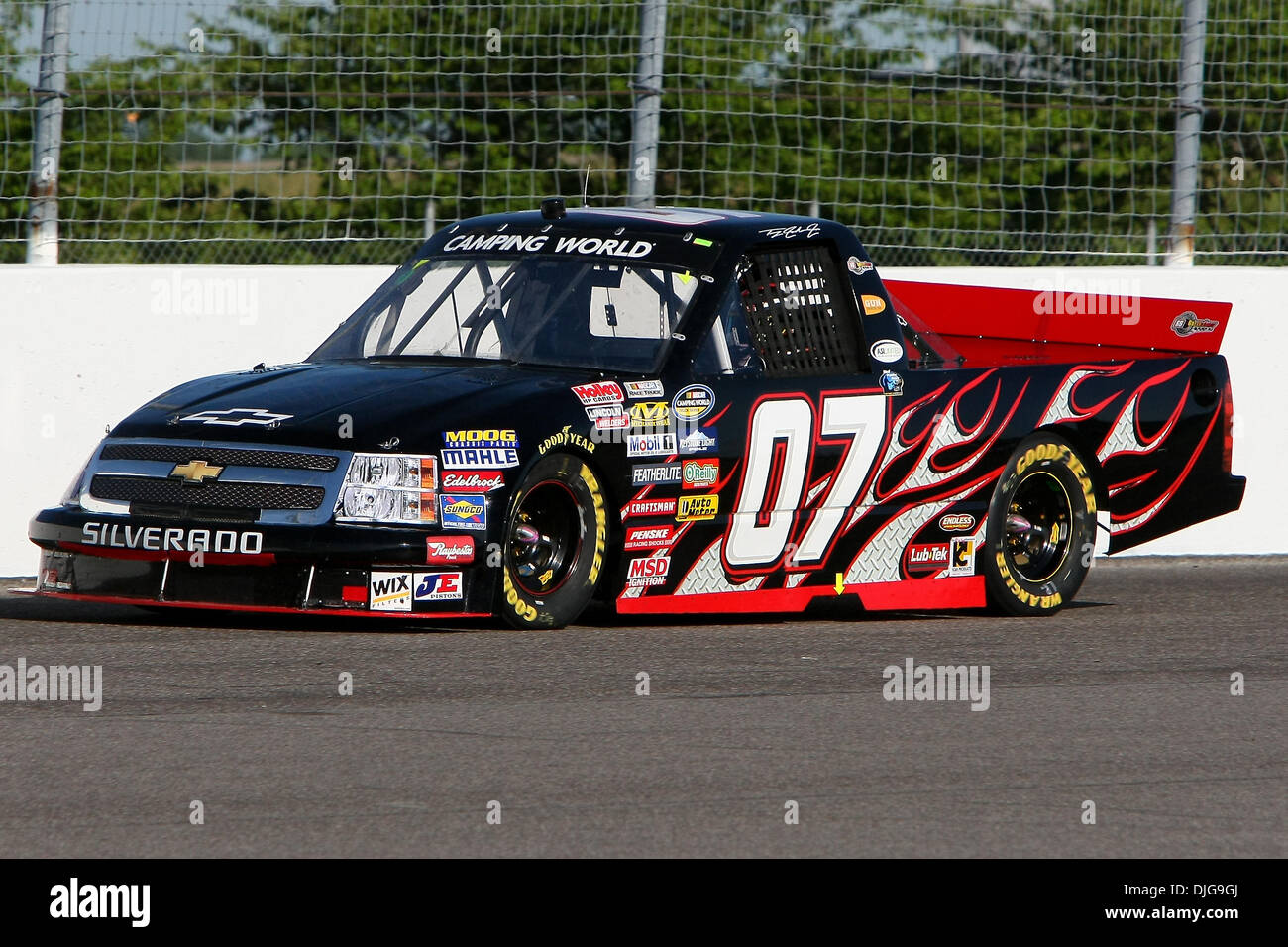 16 July 2010:Tony Jackson Jr. (#07, Green Light Racing, Chevorlet ...