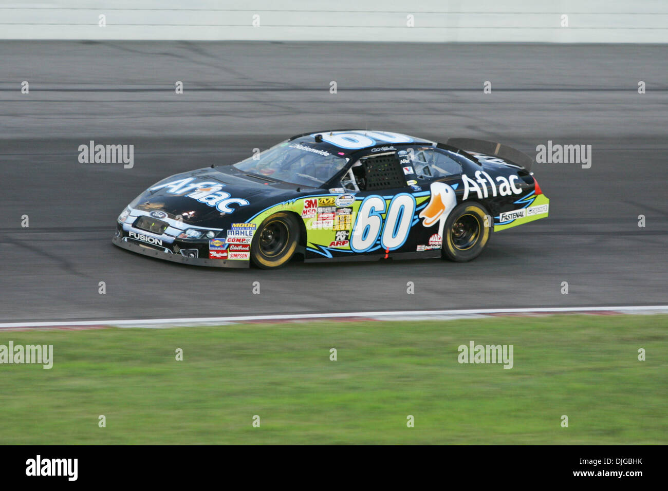 17 July 2010:Carl Edwards (#60, Aflac, Ford) General racing action ...