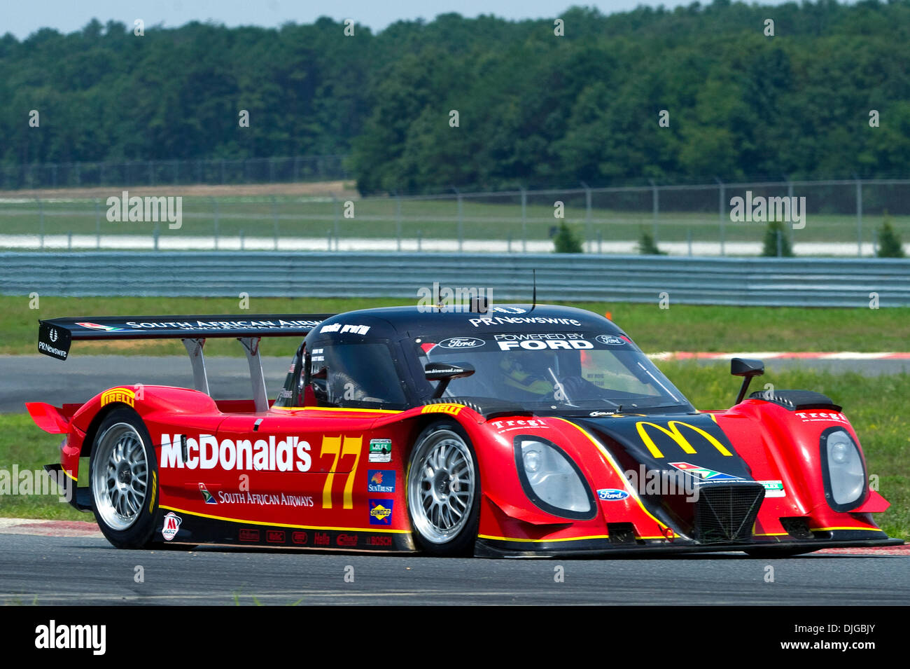 The #77 Doran Racing, Daytona Prototype (DP) car driven by Matt Bell ...