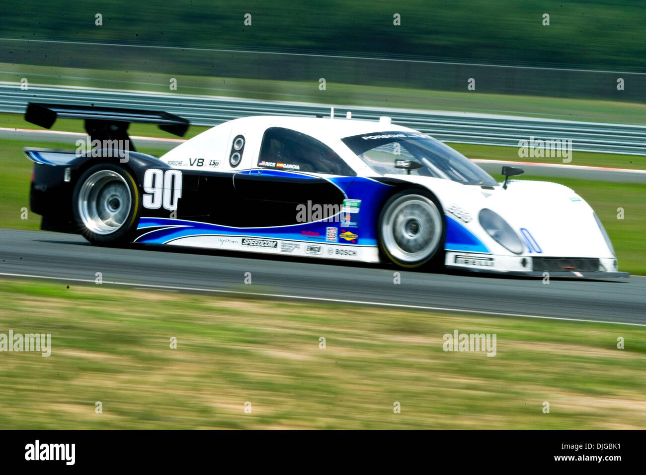 The #90 Spirit of Daytona Racing, Daytona Prototype (DP) car driven by ...