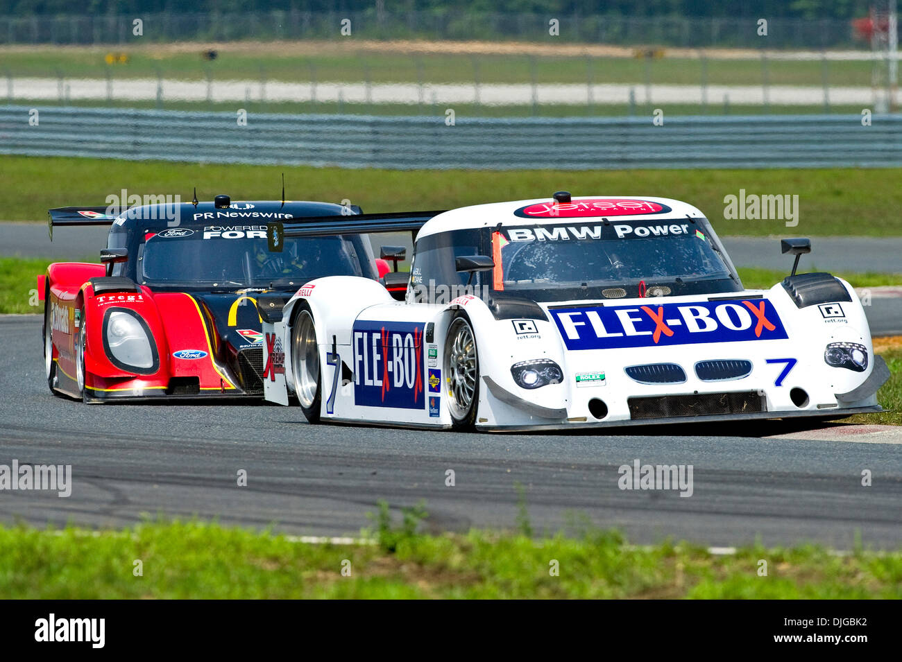 The #77 Doran Racing, Daytona Prototype (DP) car driven by Matt Bell ...
