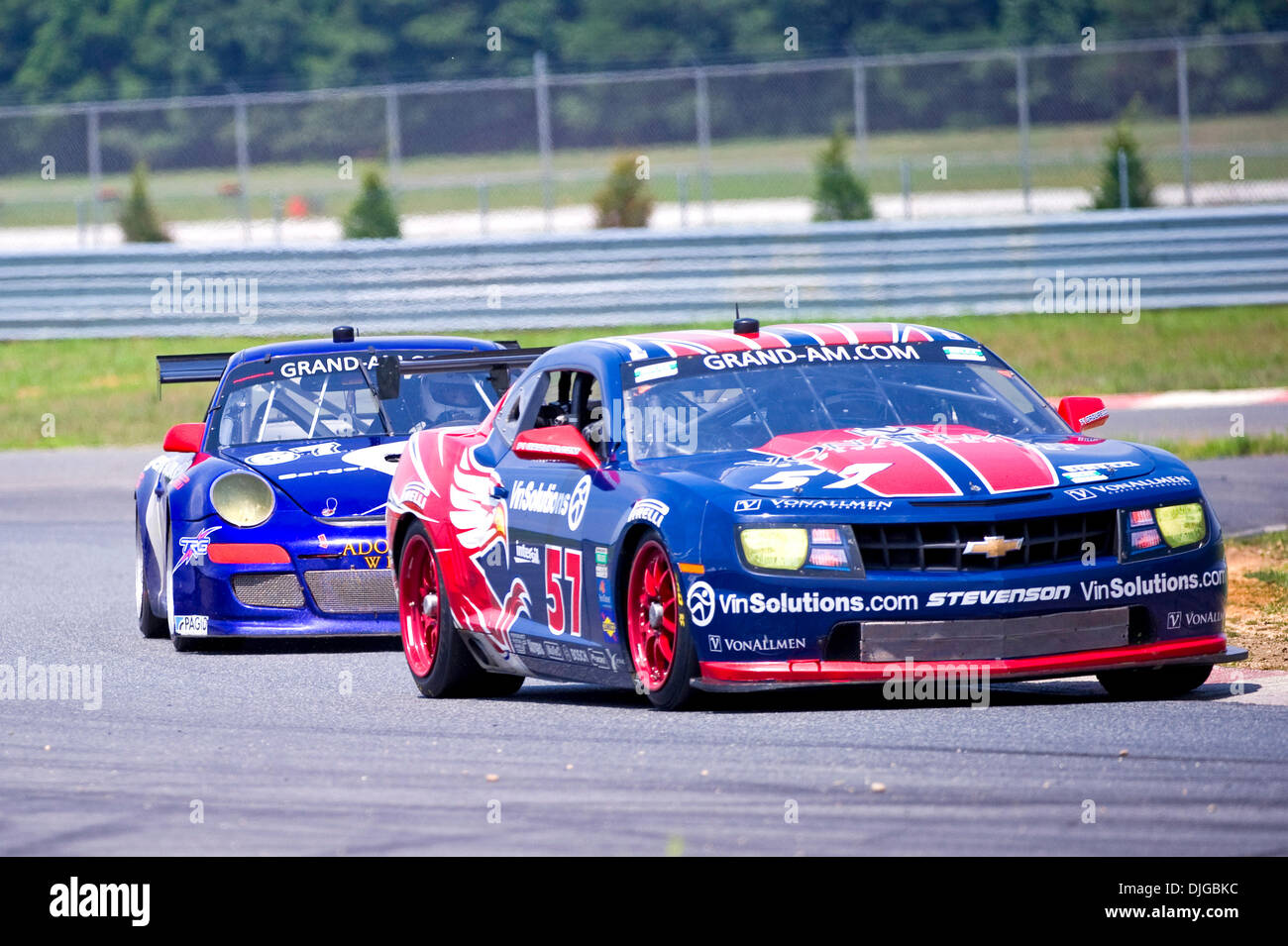 The #57 Stevenson Motorsports, Grand Touring (GT) car driven by Andrew ...