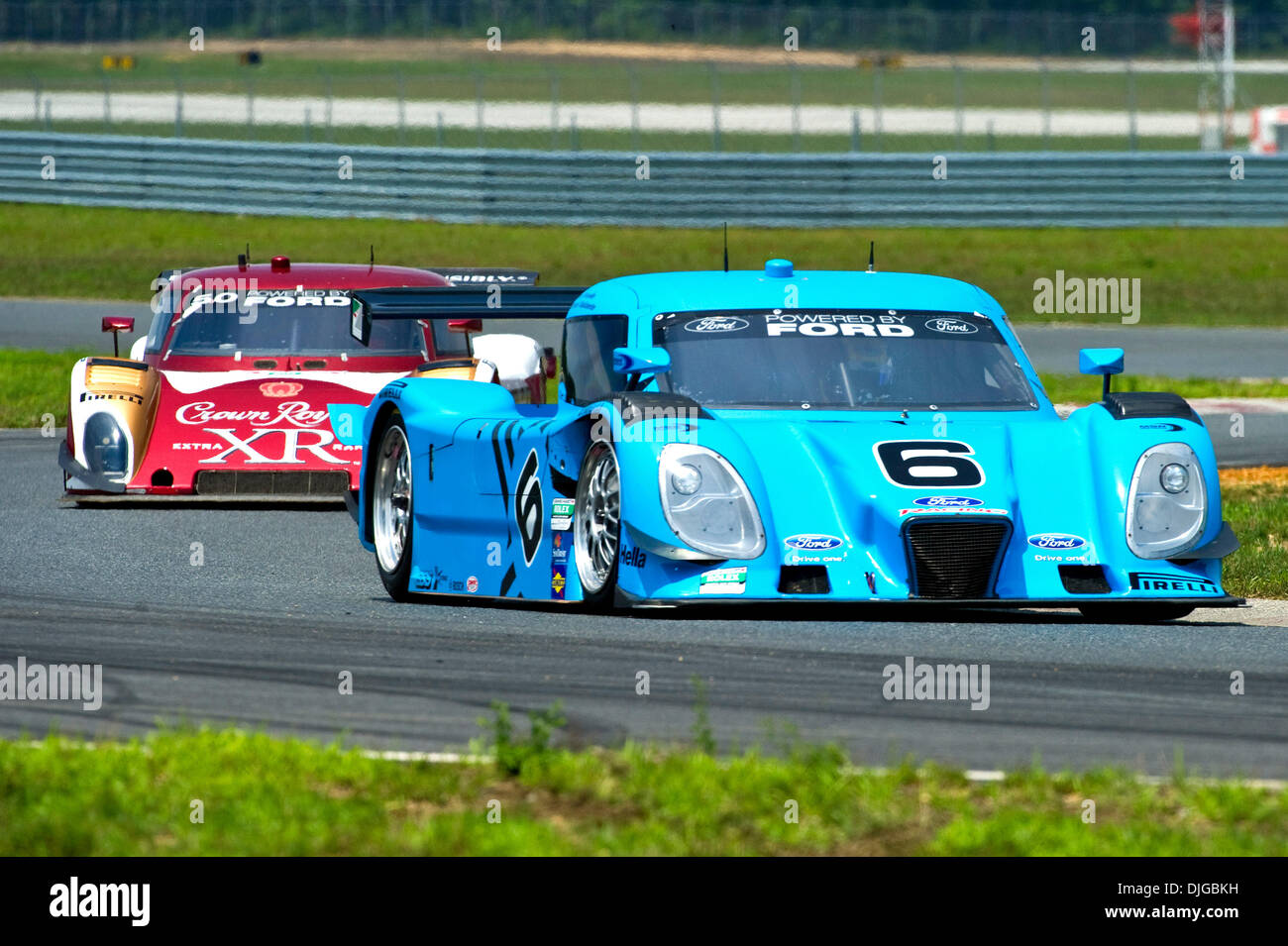 The #6 Michael Shank Racing, Daytona Prototype (DP) car driven by Brian ...