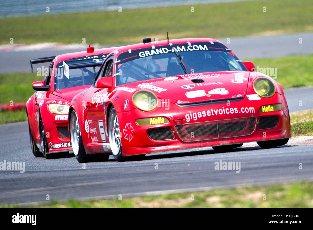 The JLowe Racing #64 Grand Touring Car (GT), driven by Dr. James Lowe ...
