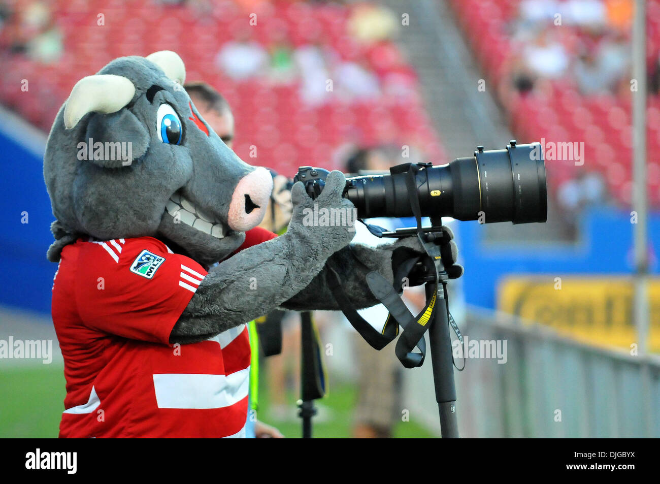 Fc dallas mascot tex hooper hi-res stock photography and images - Alamy