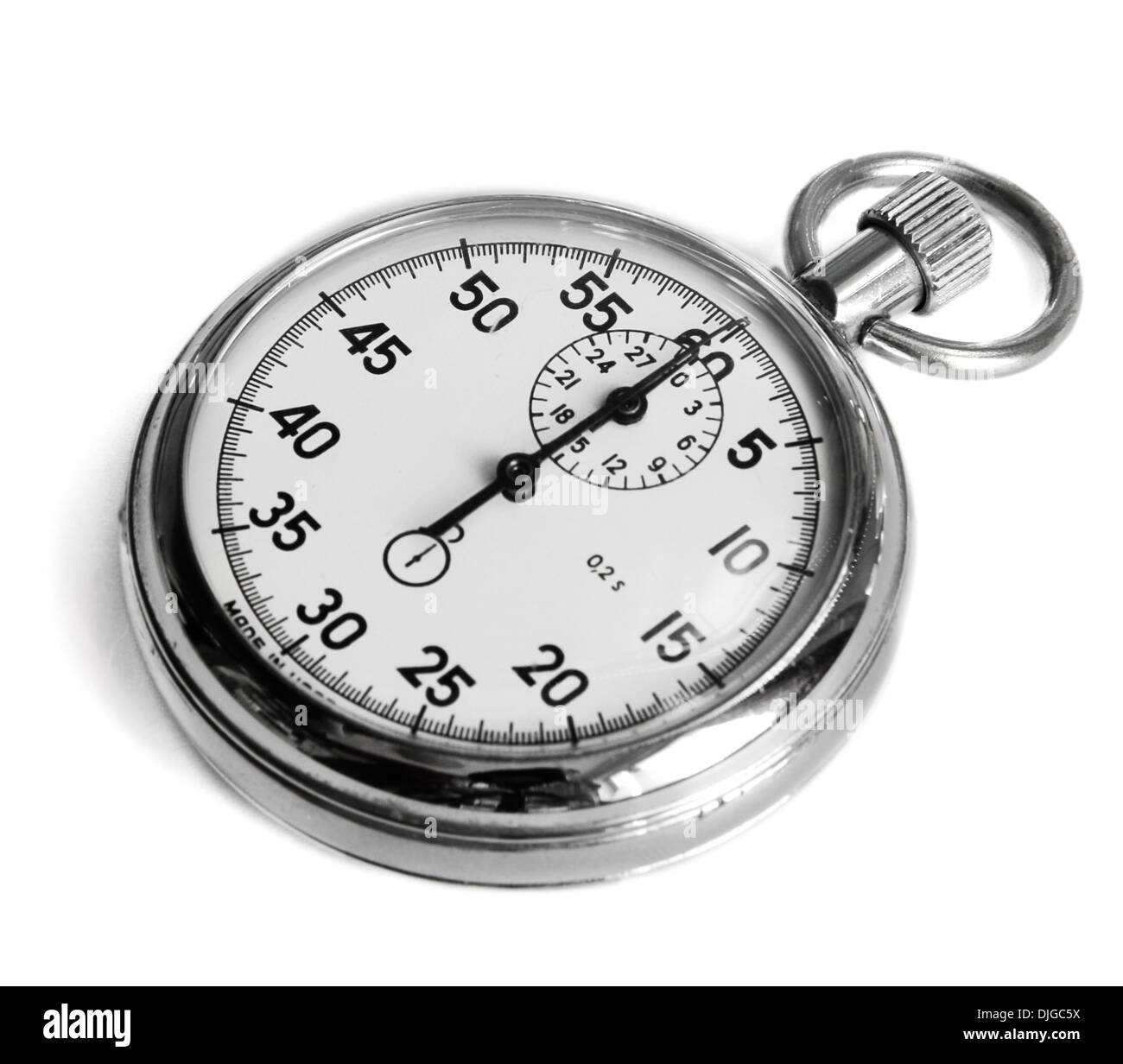 Stopwatch On White Stock Photo Alamy stopwatch-on-white-stock-photo-alamy