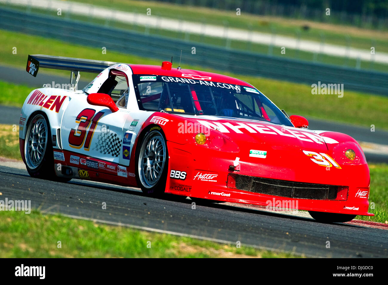 The #31 Marsh Racing, Grand Touring (GT) car driven by Boris Said ...