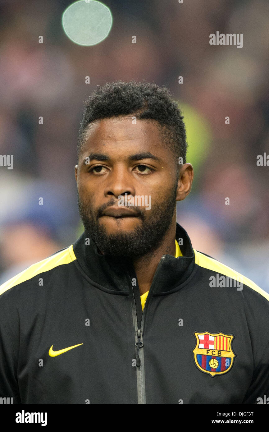 Amsterdam, Netherlands. 26th Nov, 2013. Alexandre Song (Barcelona ...