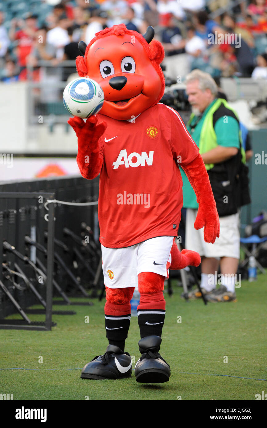 Fred the Red prior to the Eighteen times English Premier League ...