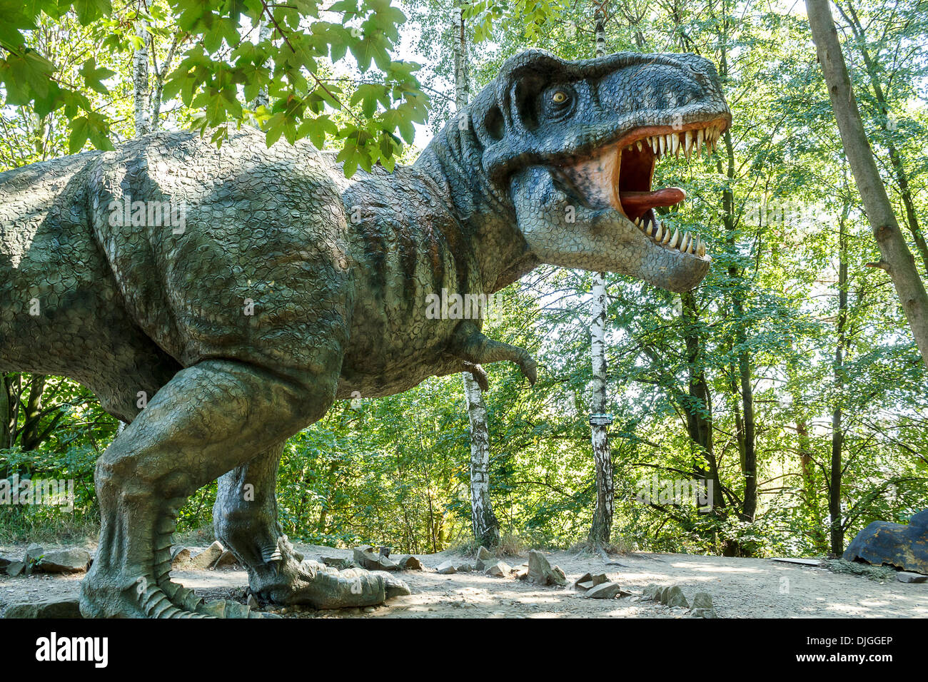 Realistic t rex hi-res stock photography and images - Alamy