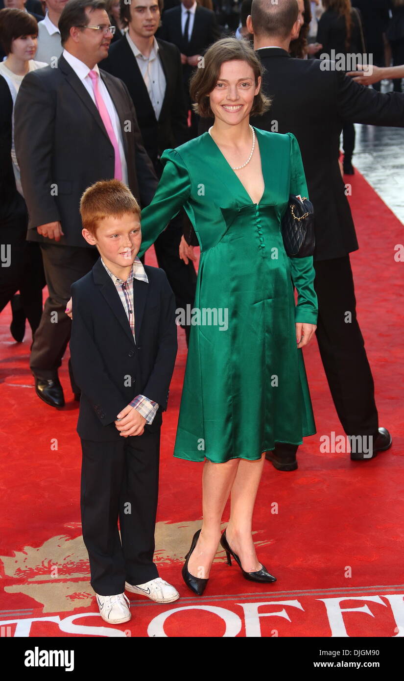 Camilla Rutherford and son Hector Rutherford Chariots of Fire premiere ...