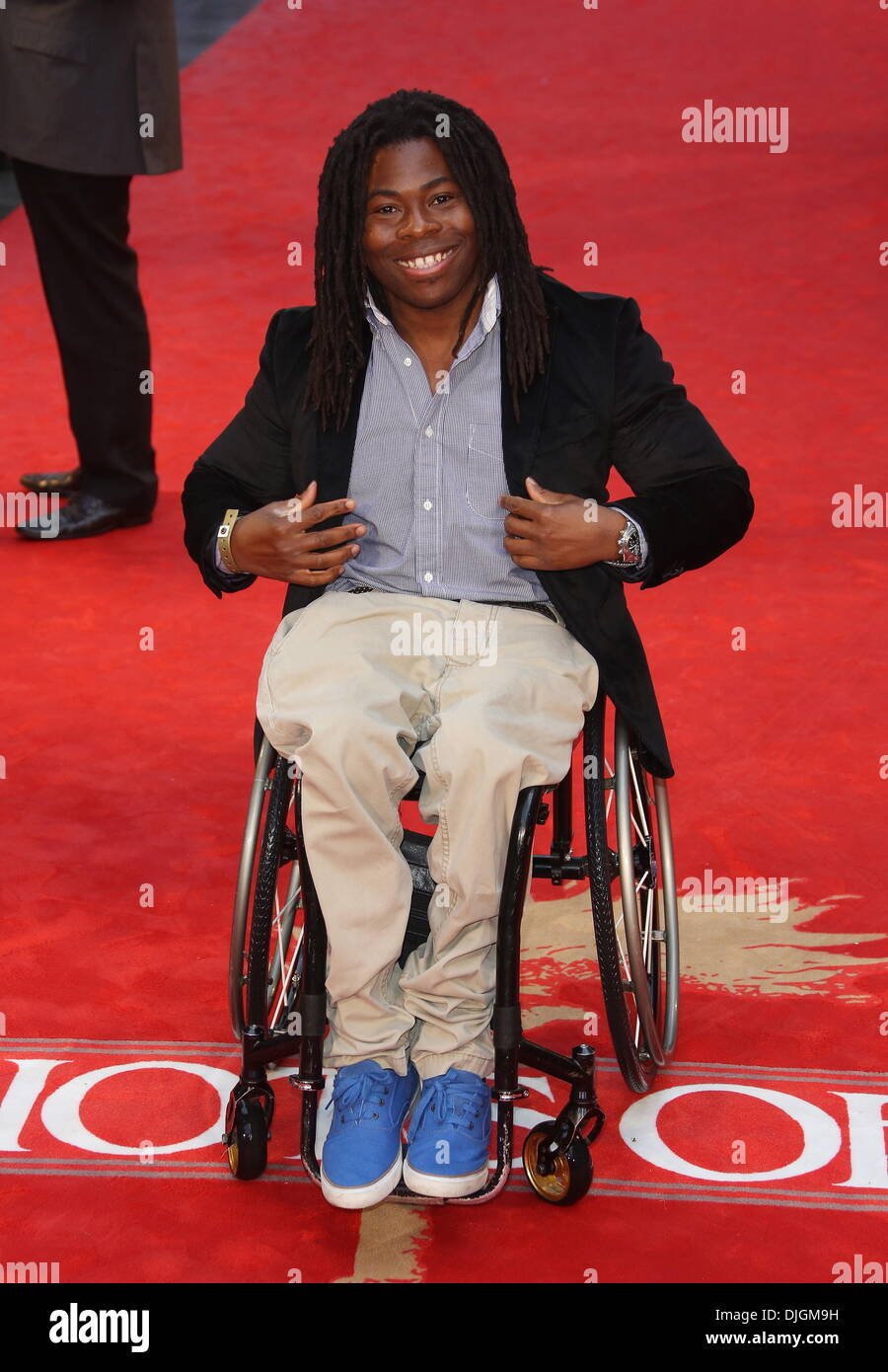 Ade Adepitan Chariots of Fire premiere held at the Empire Leicester ...