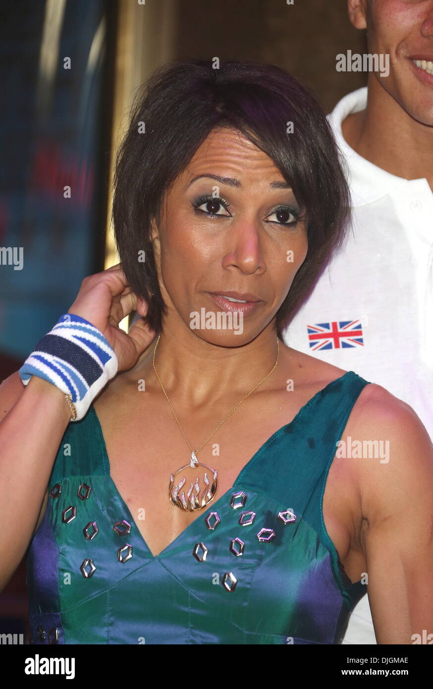 Dame Kelly Holmes Chariots of Fire premiere held at the Empire ...
