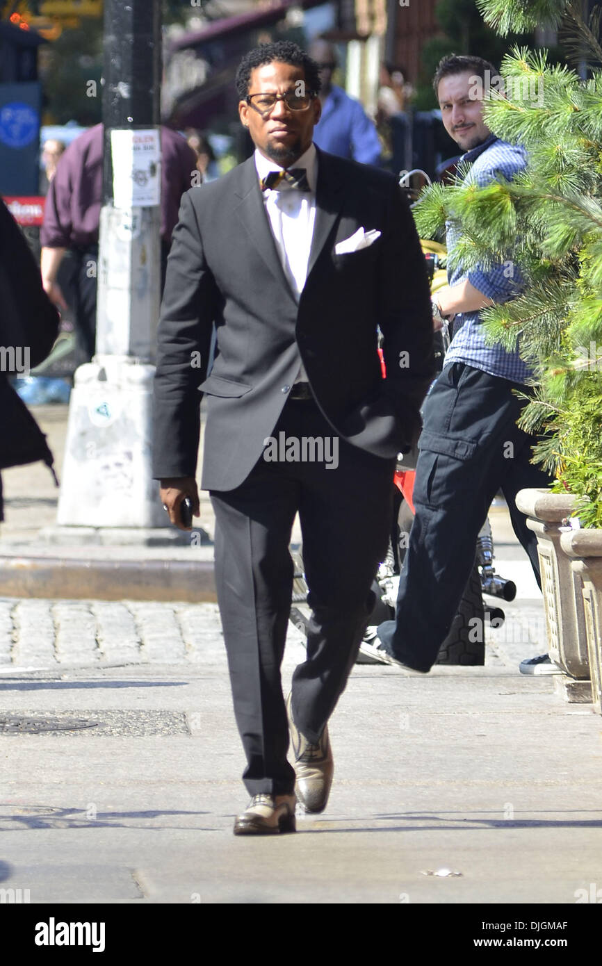 Comedian DL Hughley is seen strolling in Soho, Manhattan Where: New ...
