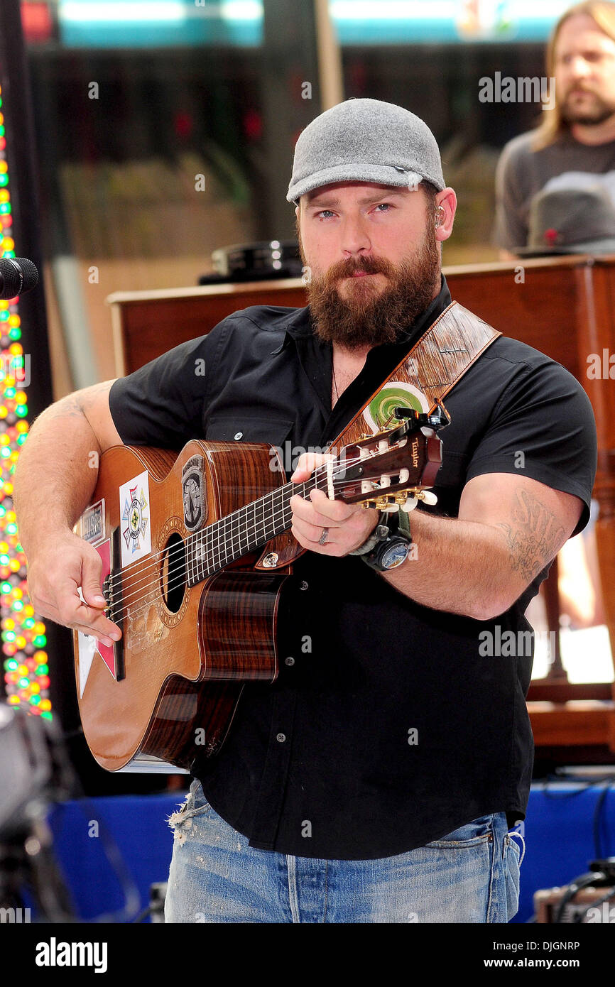 Zac Brown Zac Brown Band performs live at Rockefeller Center as part of ...