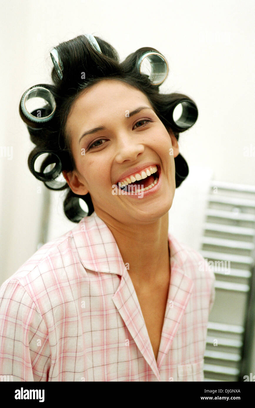 Curl rollers hi-res stock photography and images - Alamy