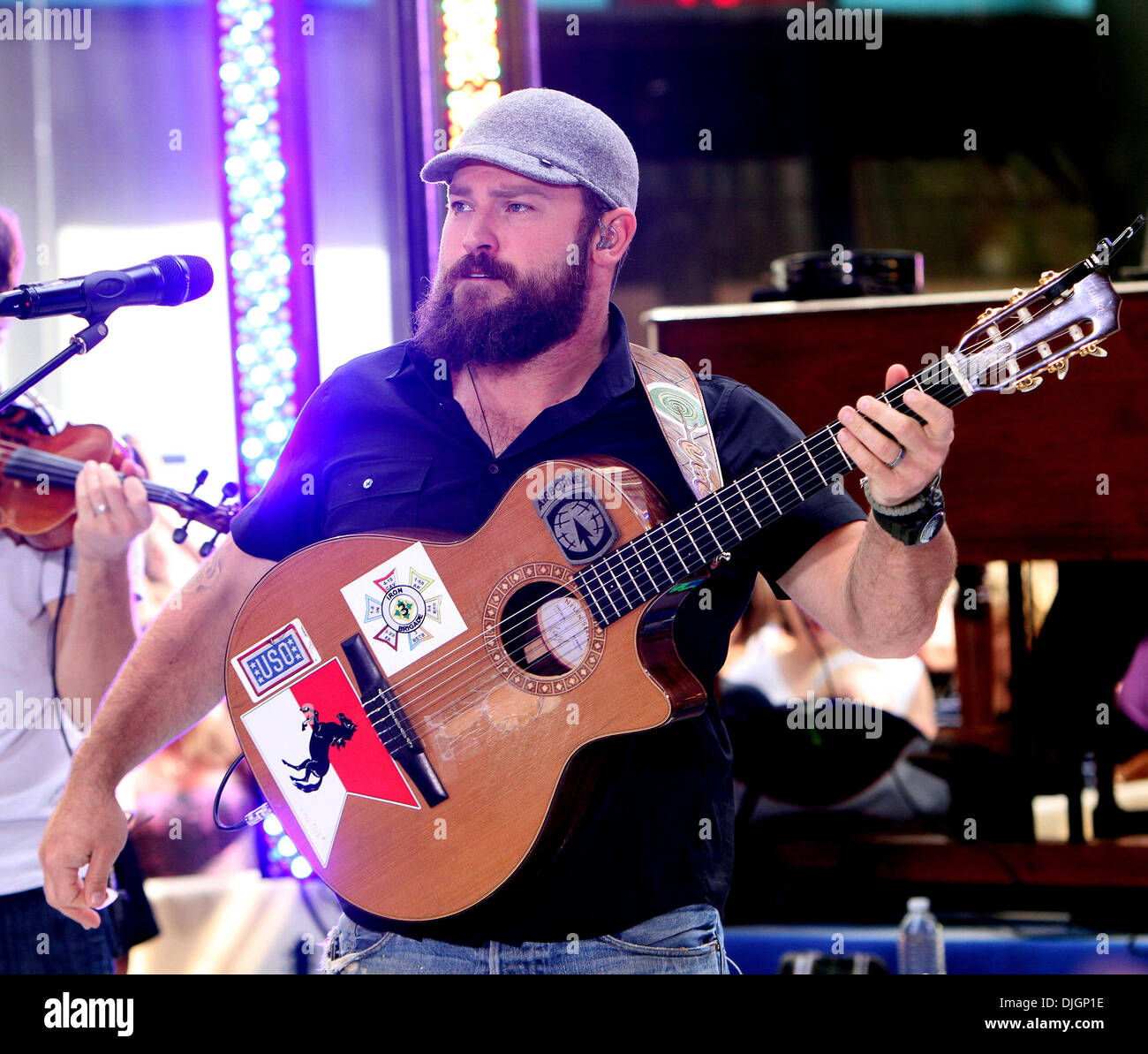 Zac Brown Zac Brown Band performs live at Rockefeller Center as part of ...