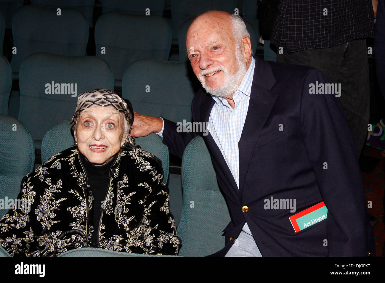 Celeste Holm and Harold Hal Prince The Irish Repertory Theatre's 2012 ...