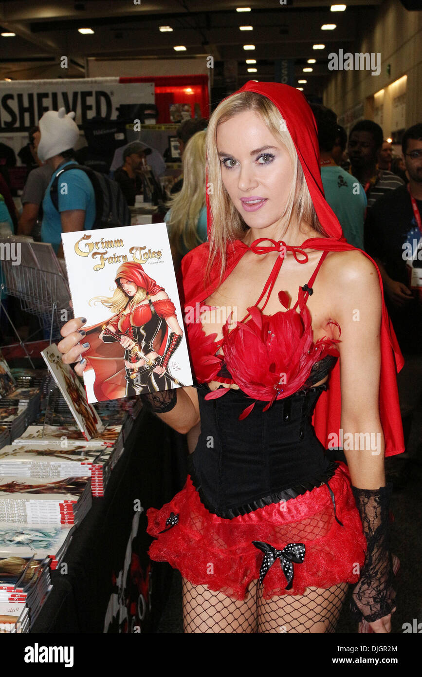 Paula Labaredas as Little Red Riding Hood San Diego Comic-Con 2012 San Diego, California - 15.07 ...