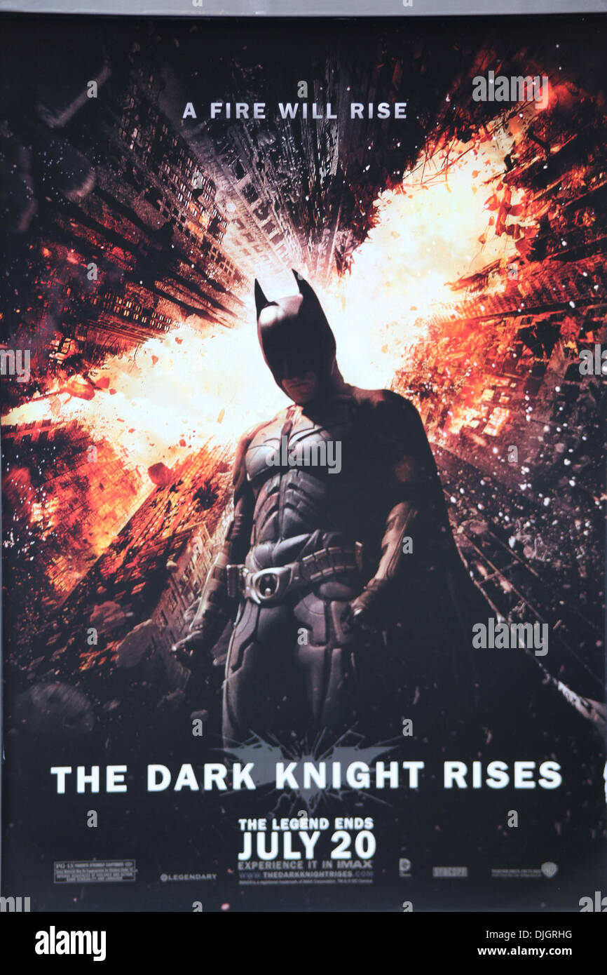The Dark Knight Rises Imax Poster