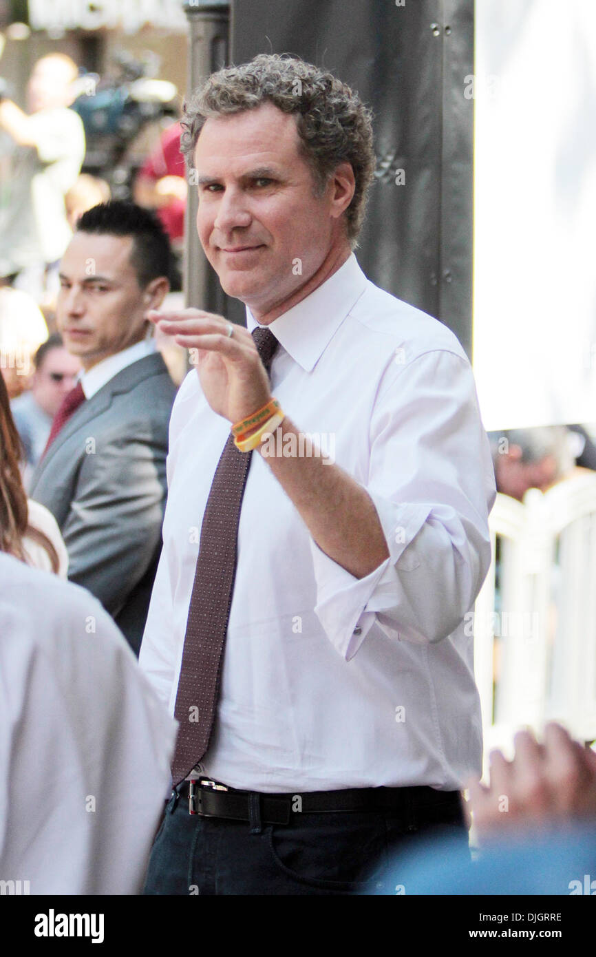 Will Ferrell promotes his film 'The Campaign' at the Grove on the ...