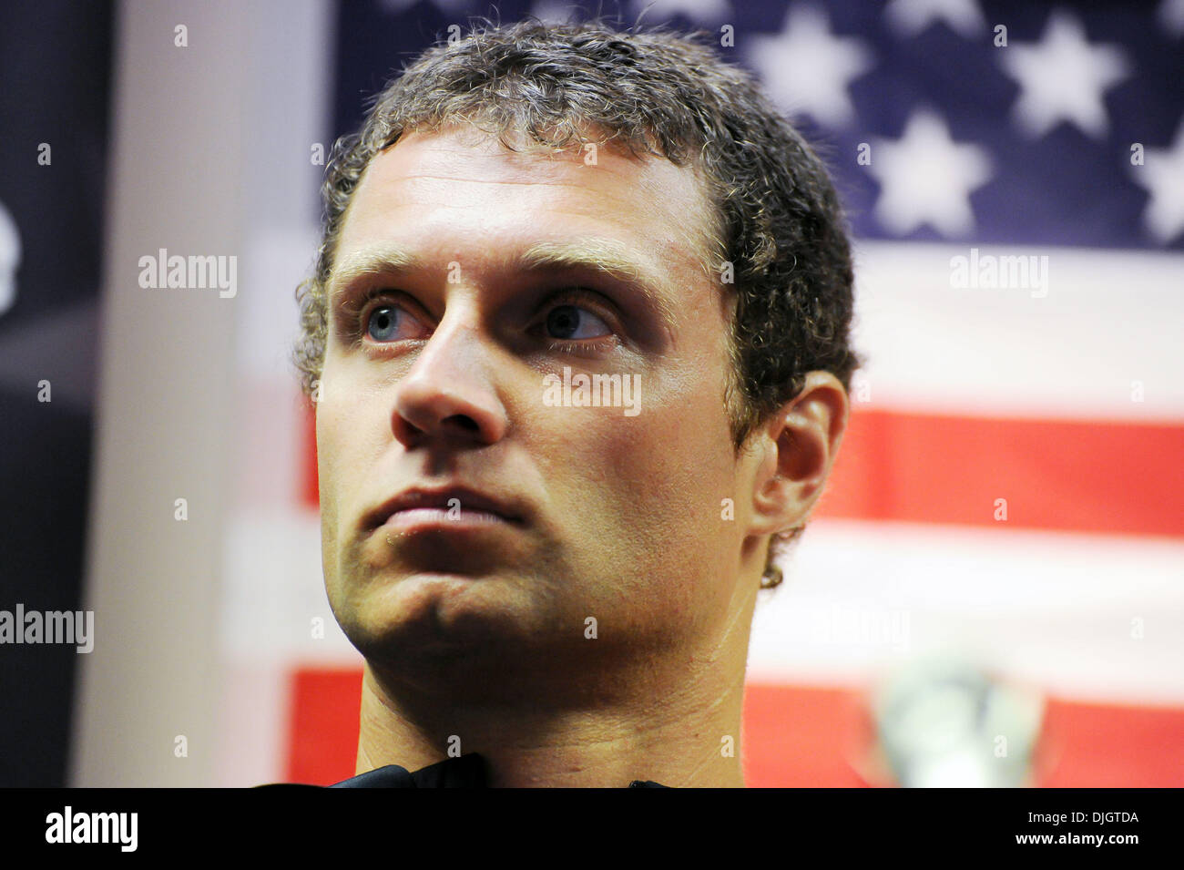 Brad Walker (Pole Vault) Team USA Press Conference held at Alexander ...