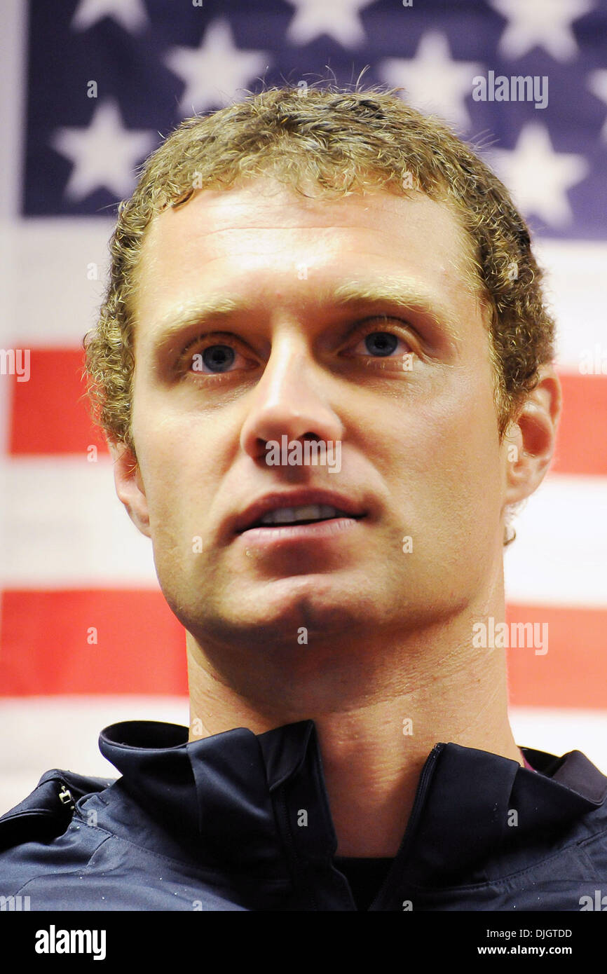 Brad Walker (Pole Vault) Team USA Press Conference held at Alexander ...