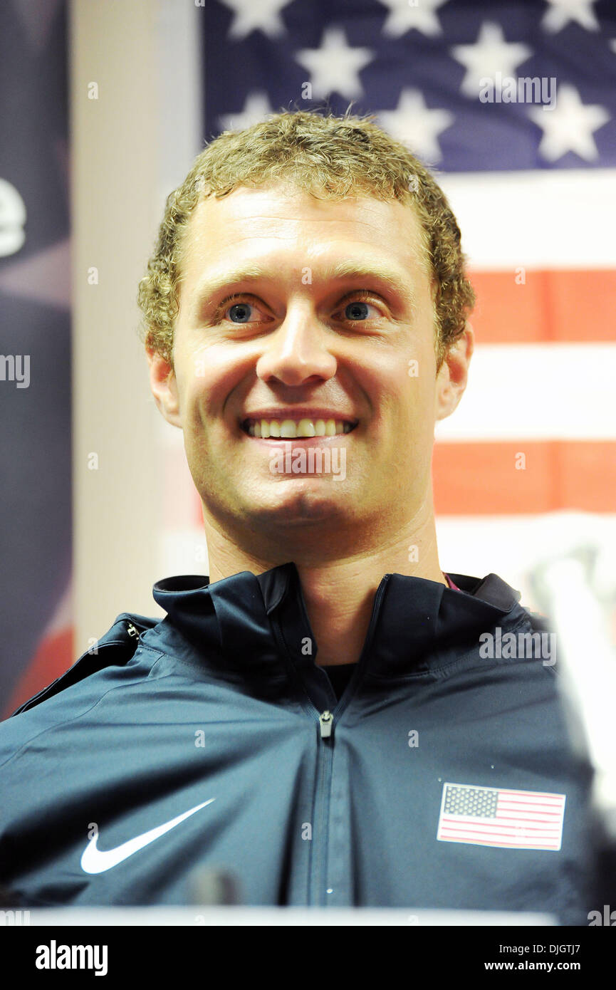 Brad Walker (Pole Vault) Team USA Press Conference held at Alexander ...