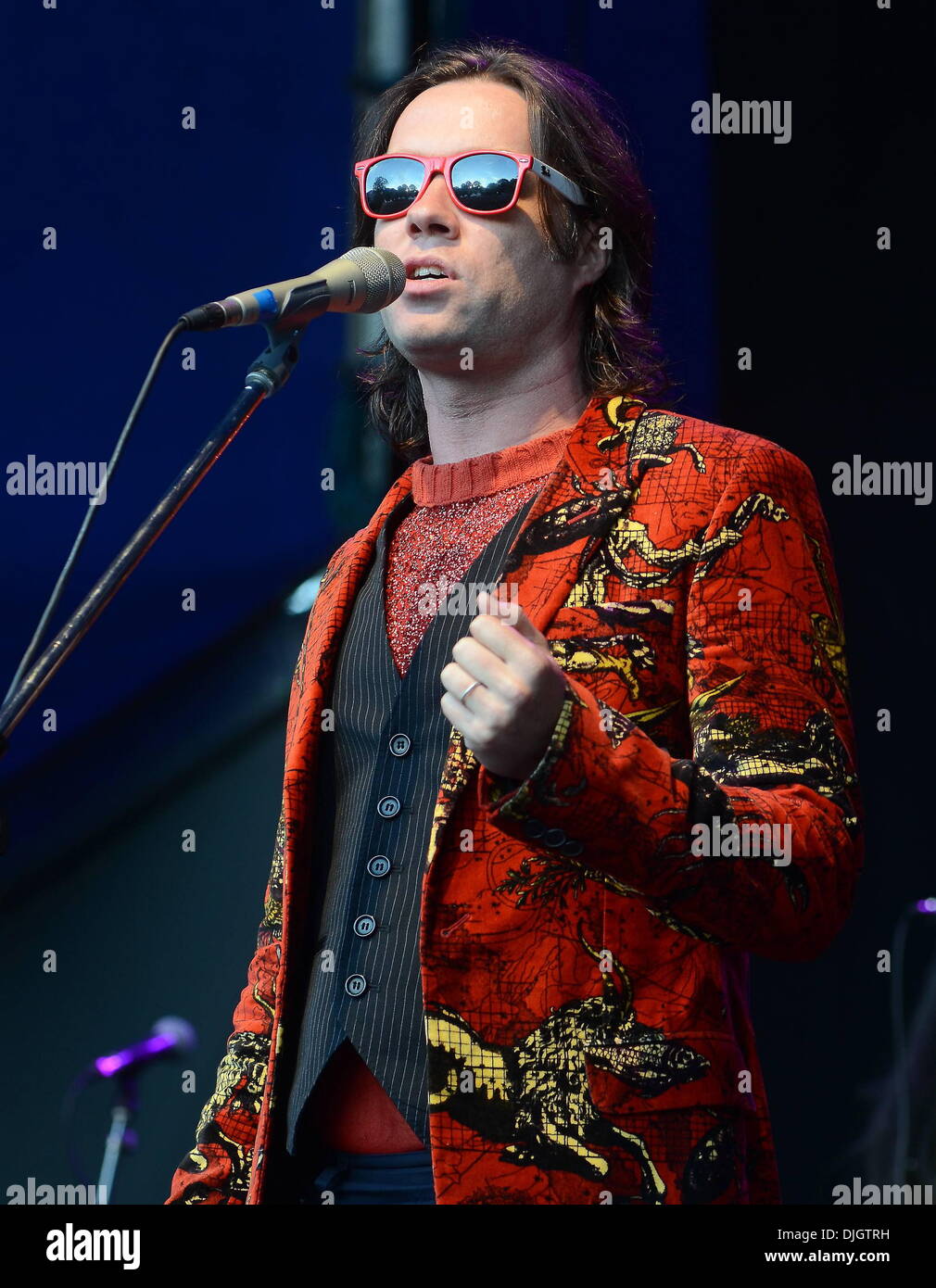 Singer Rufus Wainwright performs at The Iveagh Gardens supported by ...