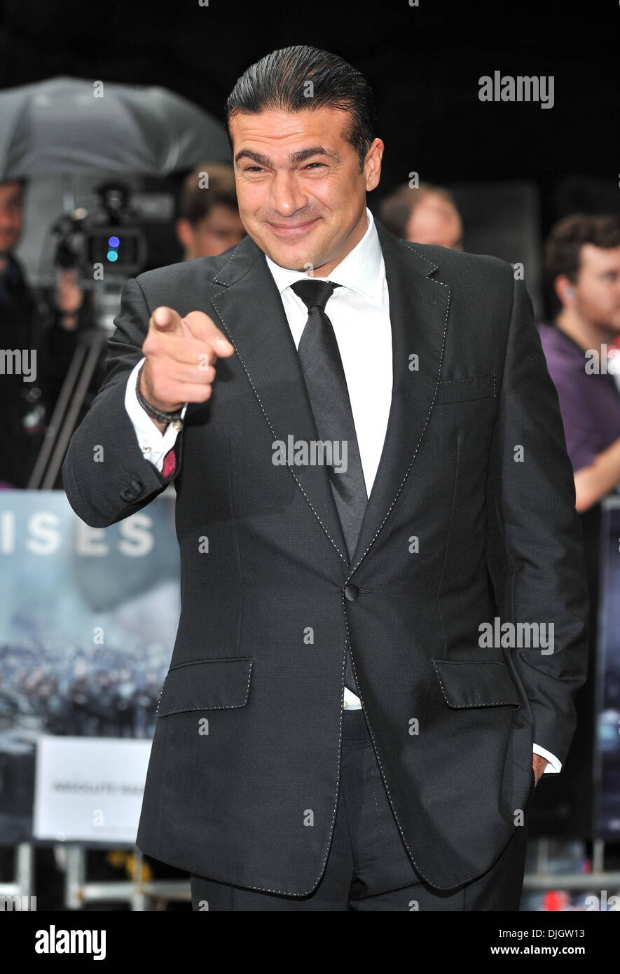 Tamer Hassan The European Premiere of 'The Dark Knight Rises' held at ...