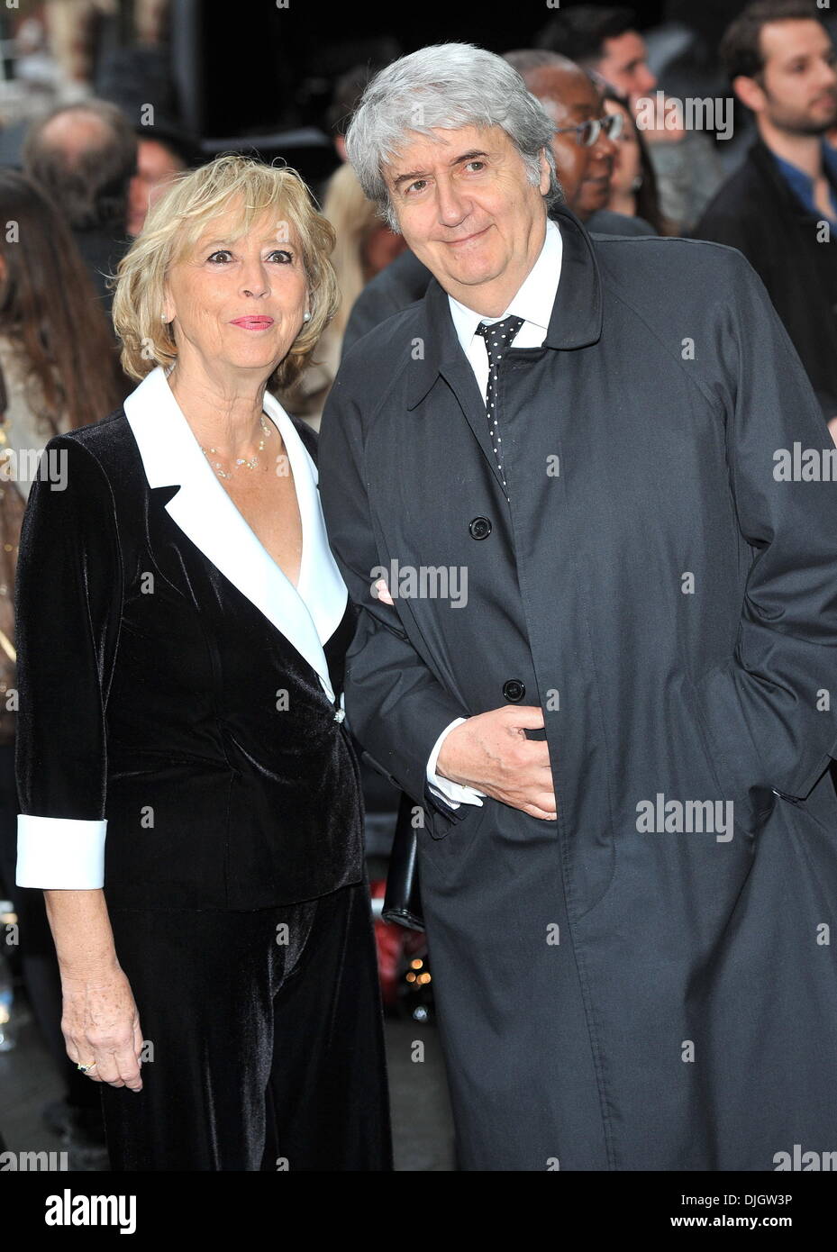 Tom Conti and guest The European Premiere of 'The Dark Knight Rises ...