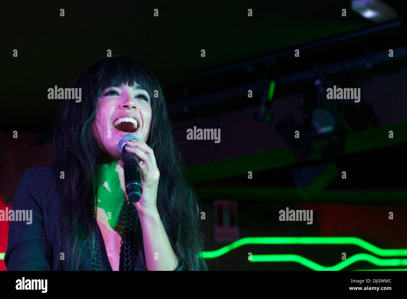 Eurovision 2012 winner Swedish singer Loreen performs 'Euphoria' on ...