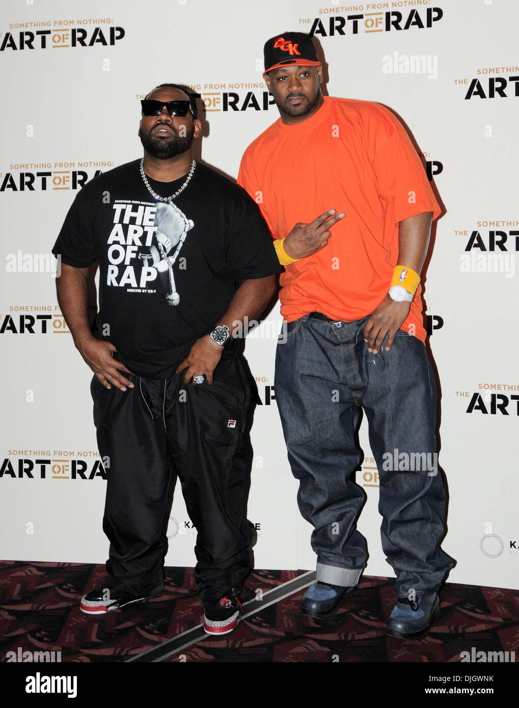 Raekwon and guest Film premiere of 'Something From Nothing: The Art of ...