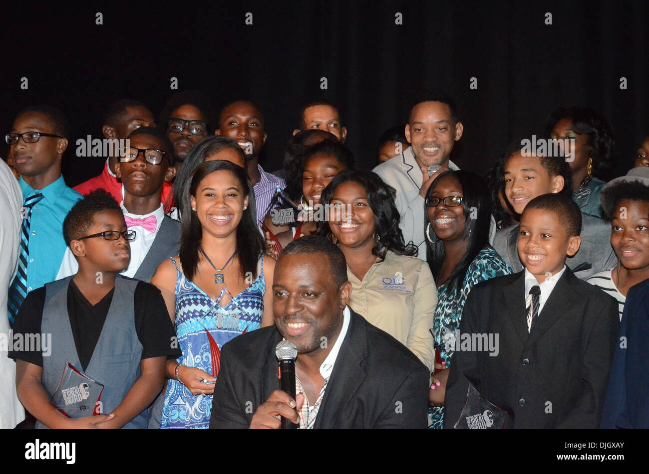 Will Smith, Jaden Smith and Charlie Mack Celebrities attend the 9th ...