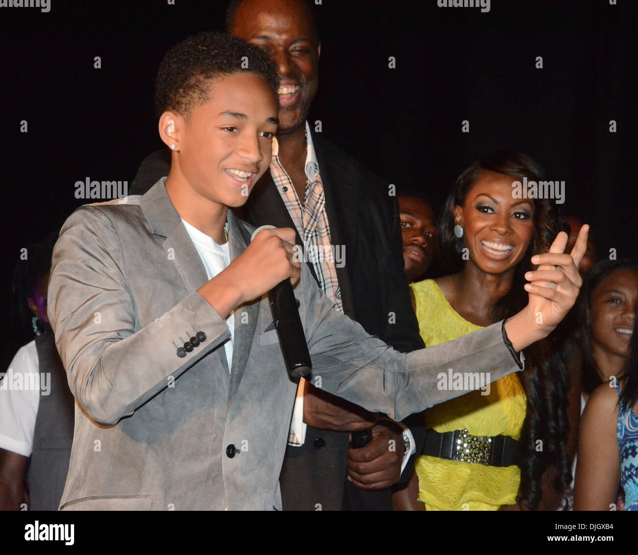 Jaden Smith,Charlie Mack and Kendra G Celebrities attend the 9th Annual ...