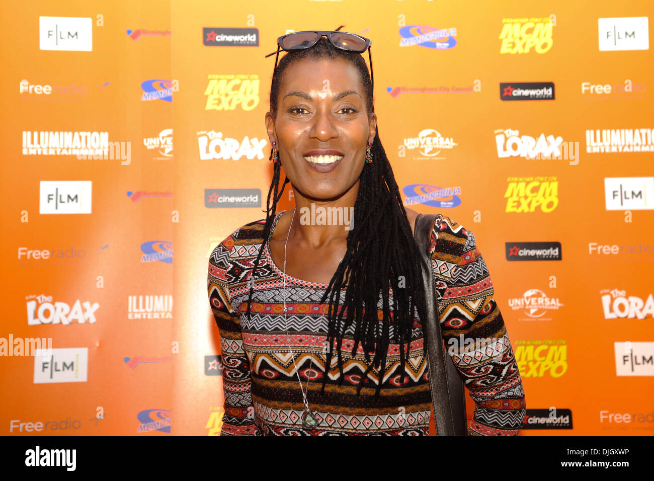 Dee Johnson UK film premiere of Dr. Seuss' The Lorax at Cineworld Birmingham Birmingham, England ...
