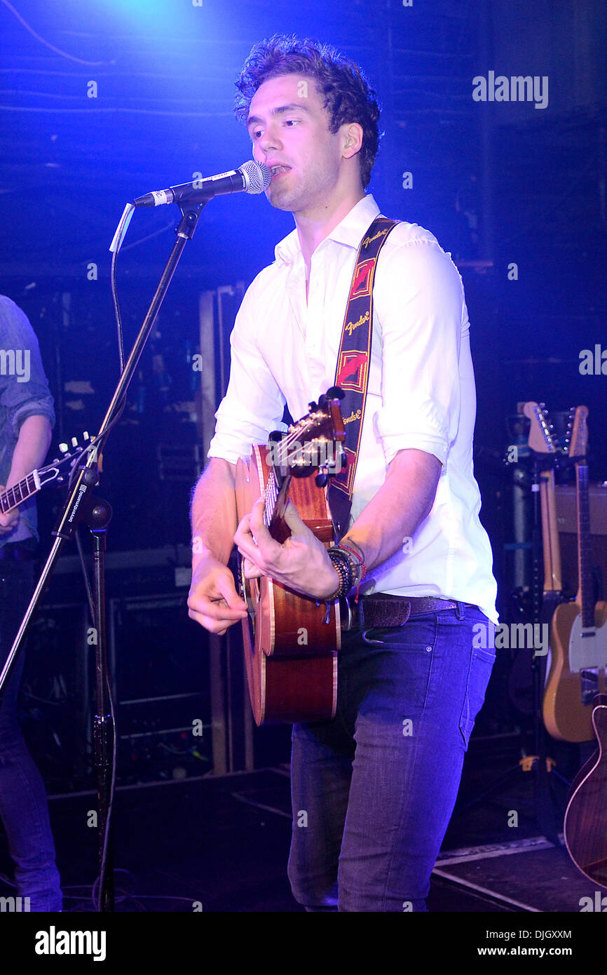 Andy Brown UK boy band Lawson party and performance at G-A-Y London ...