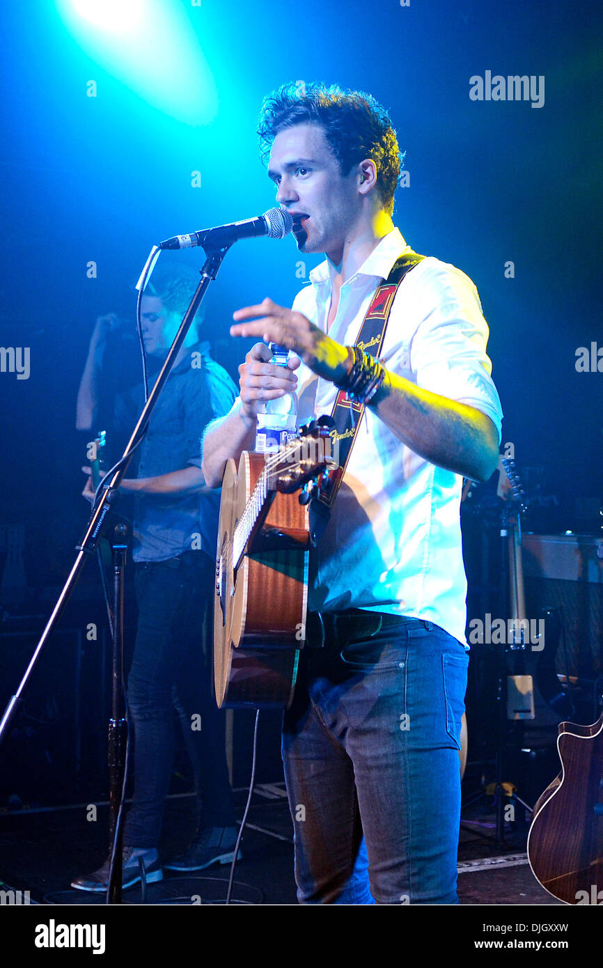 Andy Brown UK boy band Lawson party and performance at G-A-Y London ...