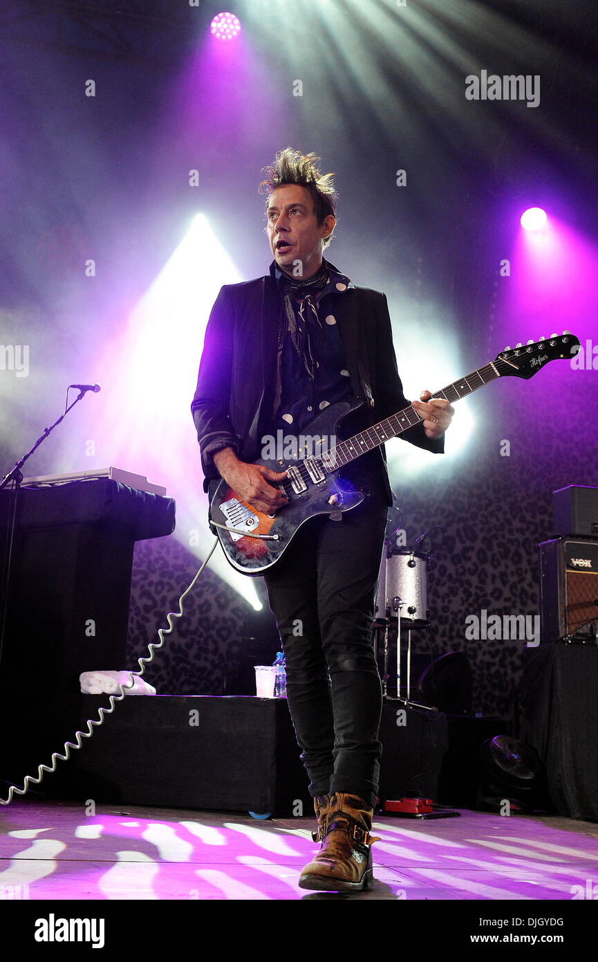 Anglo-American indie rock band The Kills perform during the 37th Paleo ...