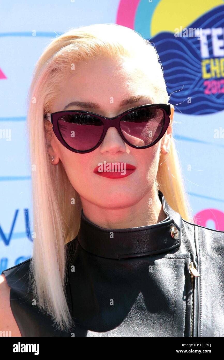 Gwen Stefani The 2012 Teen Choice Awards held at the Gibson ...